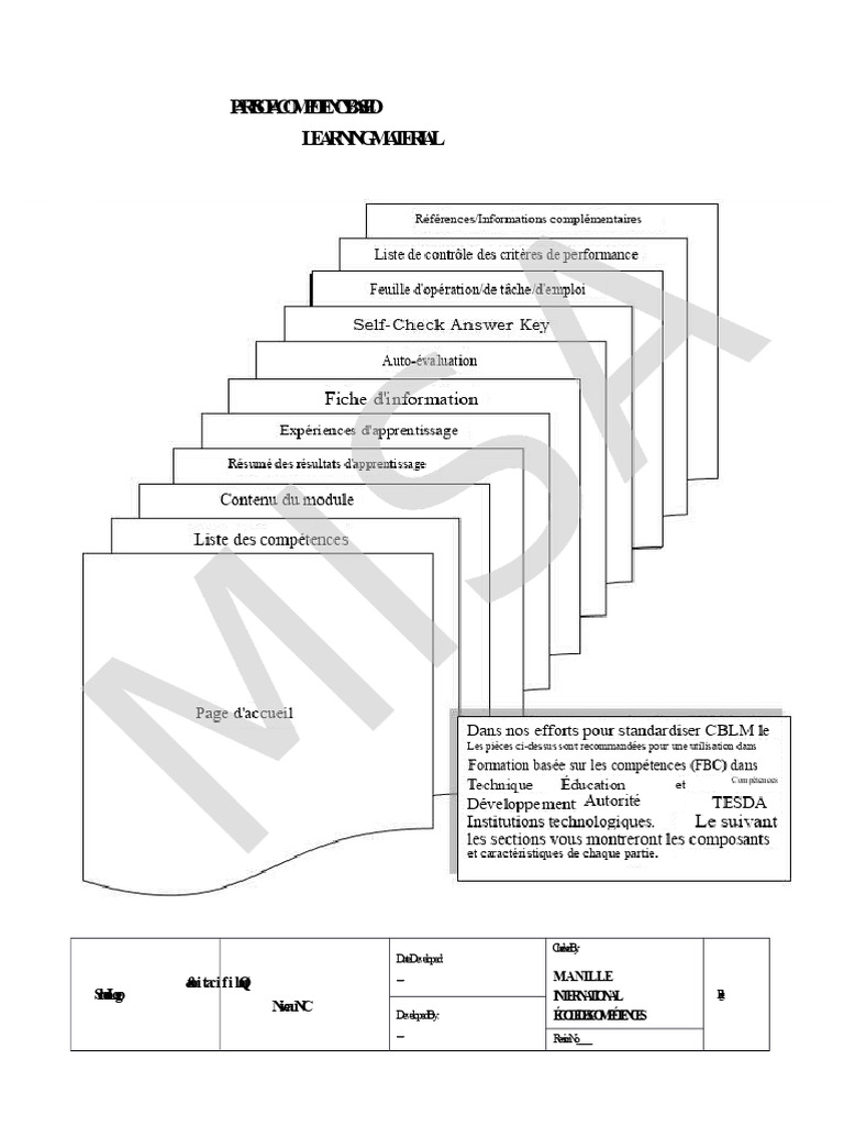 Exemple de CBLM | PDF