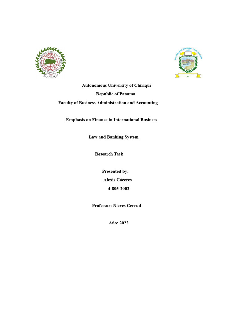 Overview of Panama's Balboa Currency | PDF | Panama | Currency