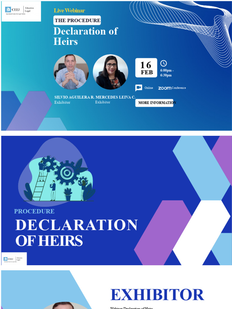 Declaration of Heirs CPCN | PDF | Assignment (Law) | Private Law