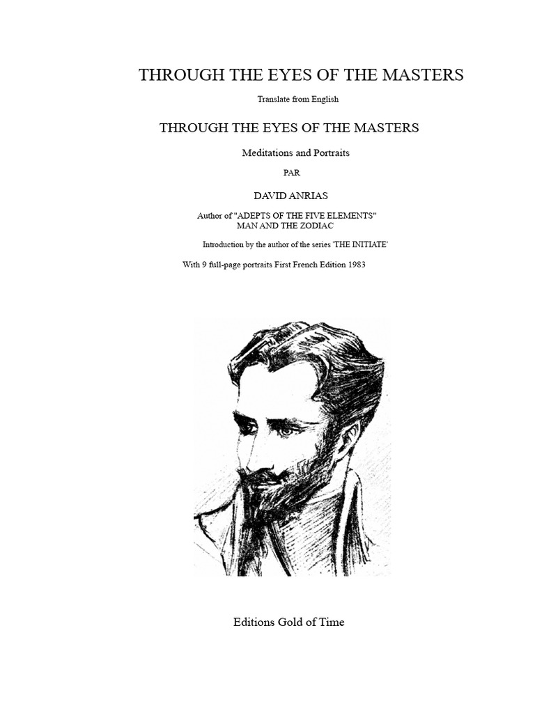 A Through The Eyes of The Masters PDF | PDF | Planets In Astrology
