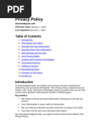 King Games Privacy Policy Overview | PDF | Http Cookie | Privacy