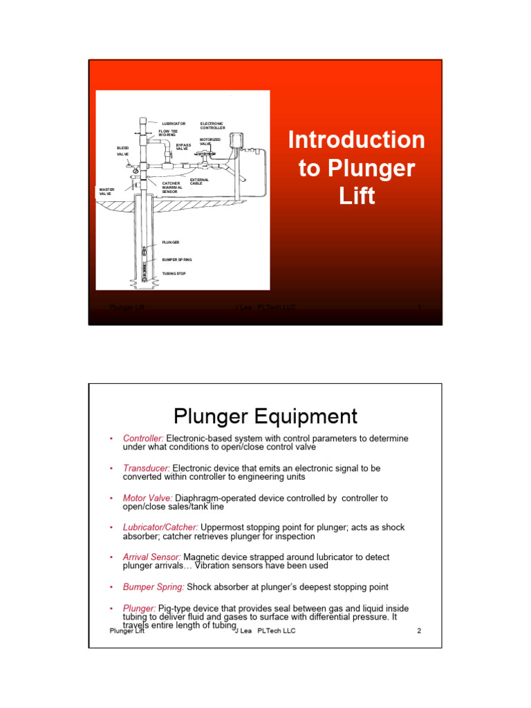 200.3 - Plunger Total | PDF | Casing (Borehole) | Lift (Force)