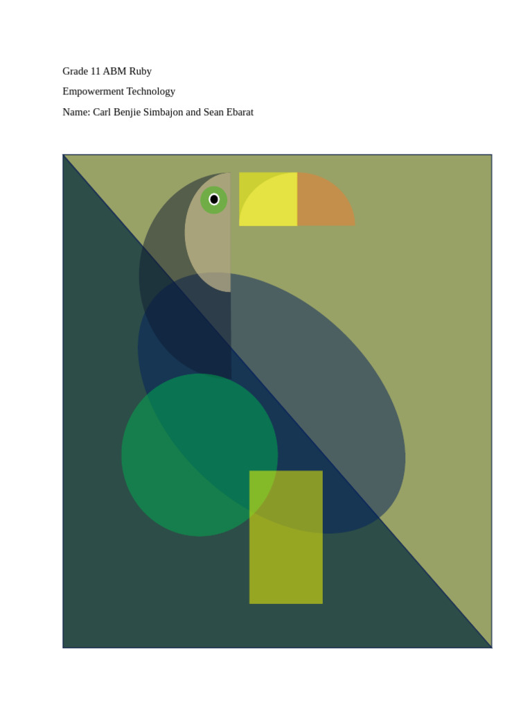 Carl Benjie Simbajon. Geometric Art | PDF