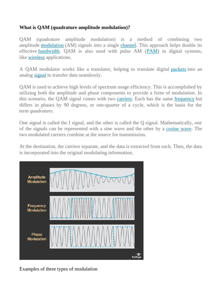 QAM QPSK & Hamming Code | PDF | Data Transmission | Telecommunications ...