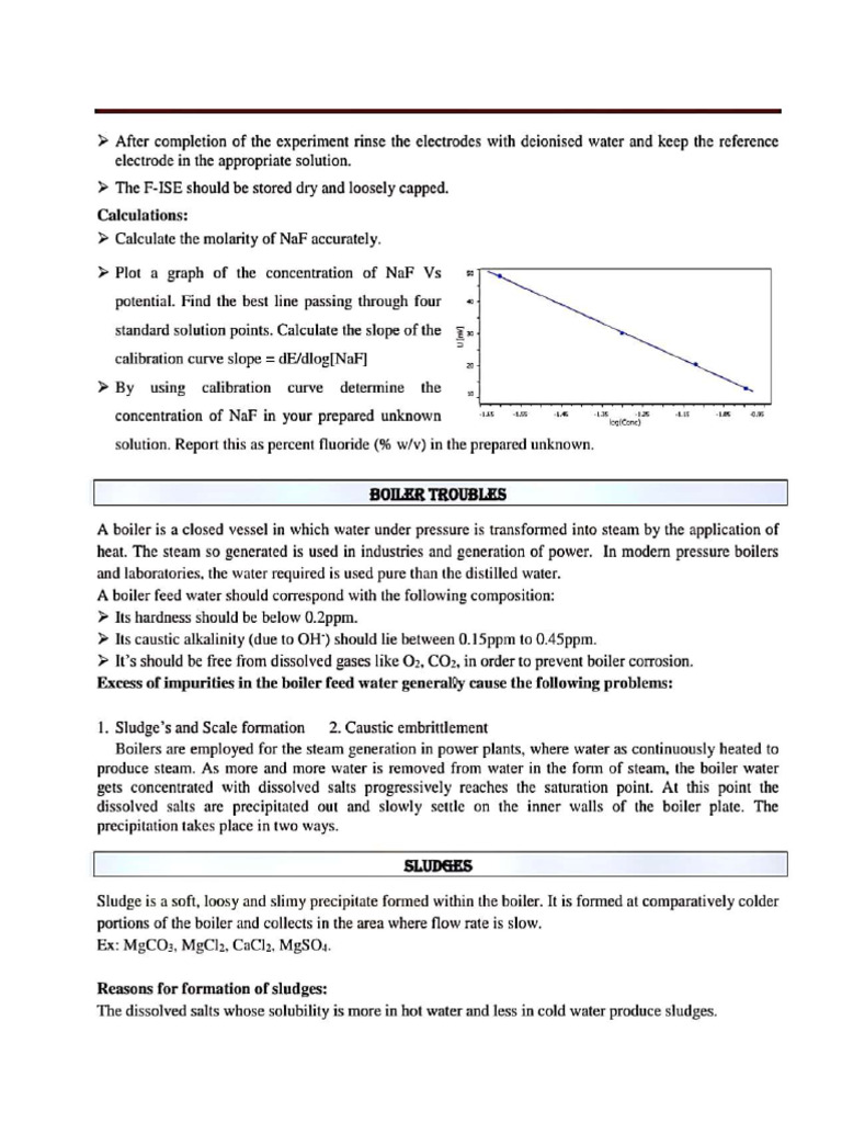 Boiler Scale & Sludge | PDF