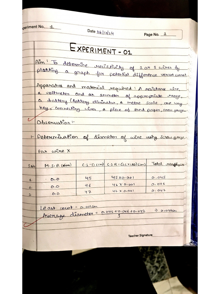 Physics Lab Manual | PDF