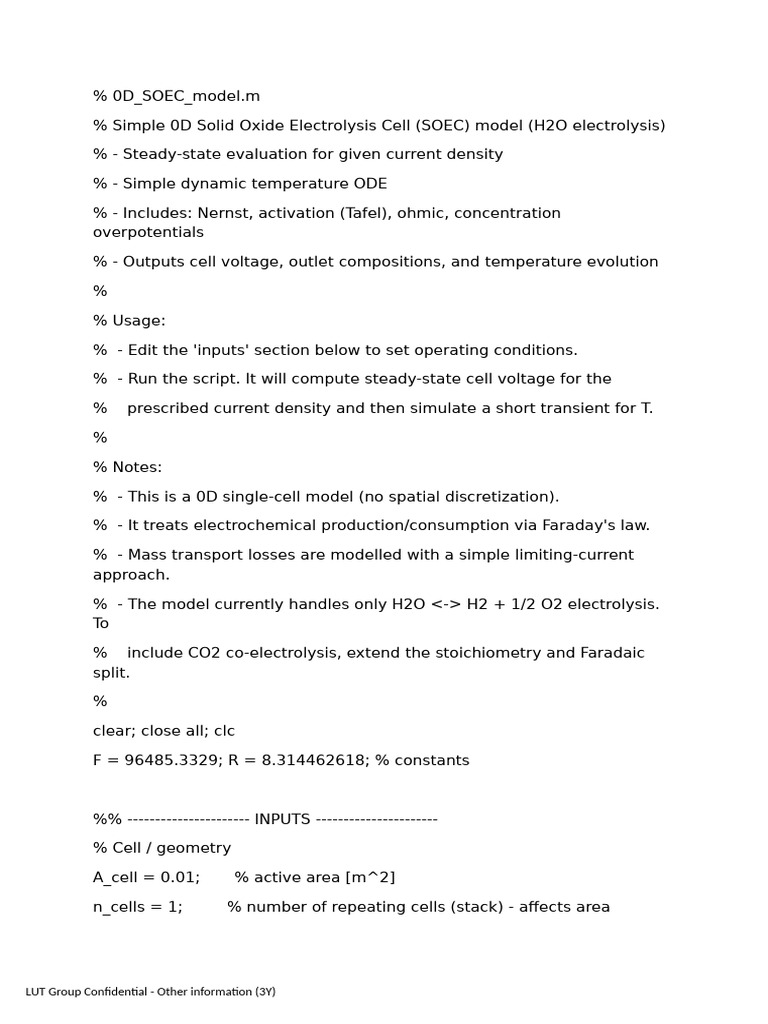 OD_Steady State Model | PDF | Electrochemistry | Physical Chemistry