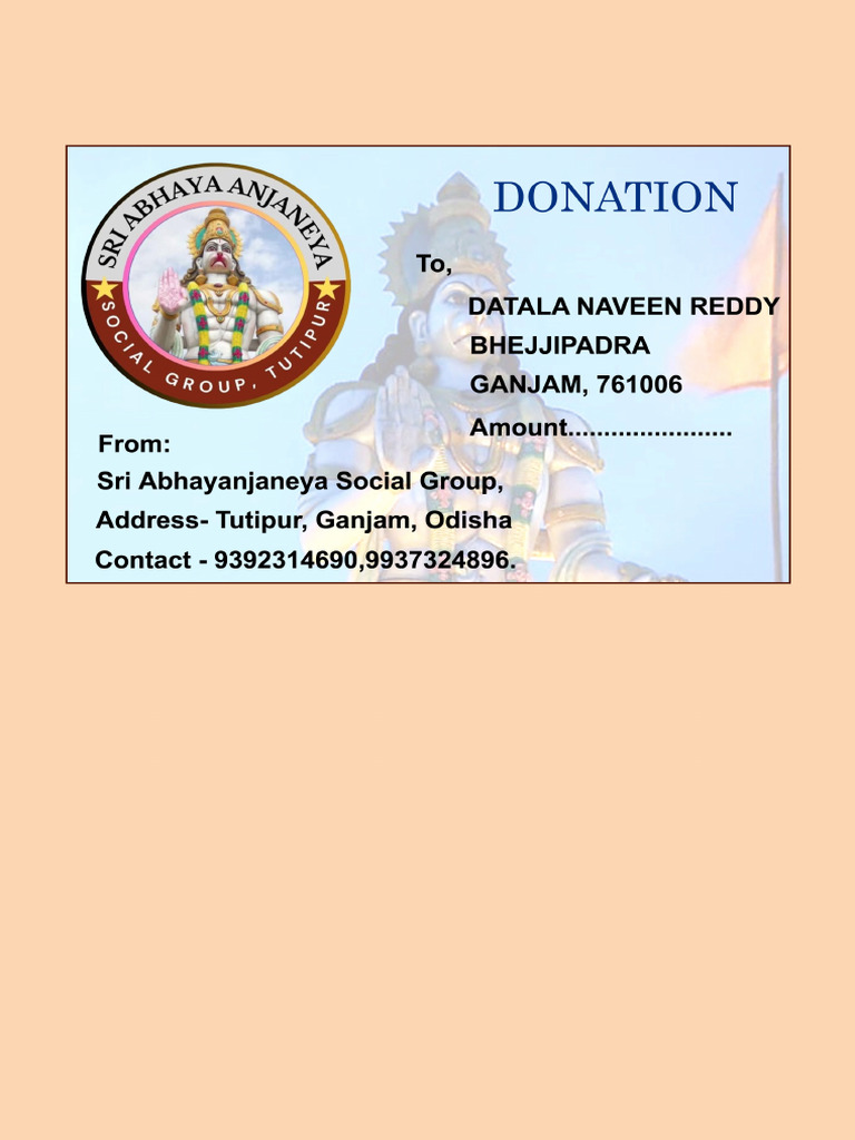 Donation | PDF