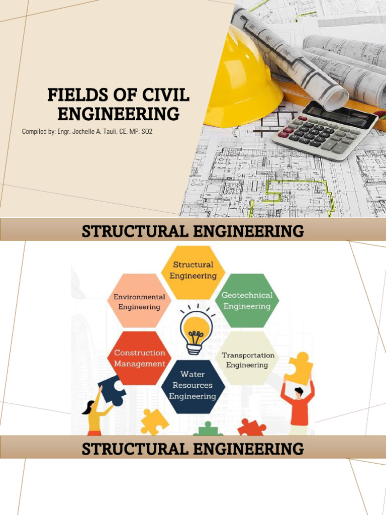 Overview of Civil Engineering Fields | PDF