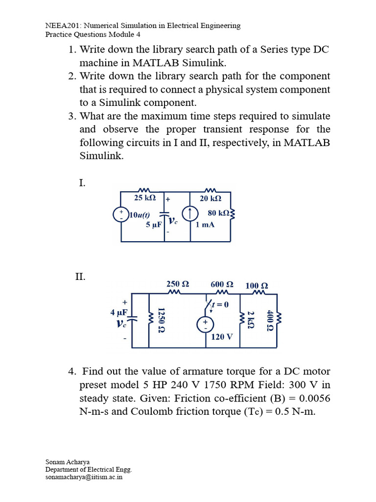 Practice Questions Module 4 | PDF