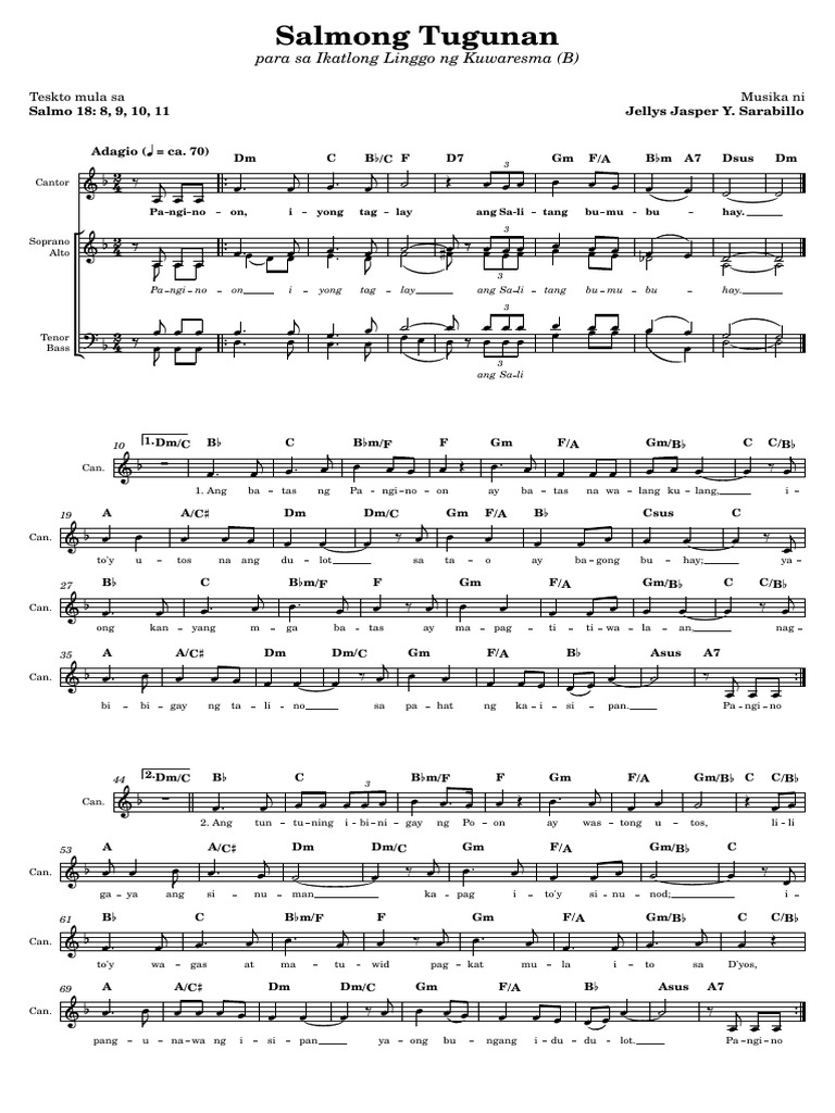 Salmong-Tugunan-2021 03 07 | PDF