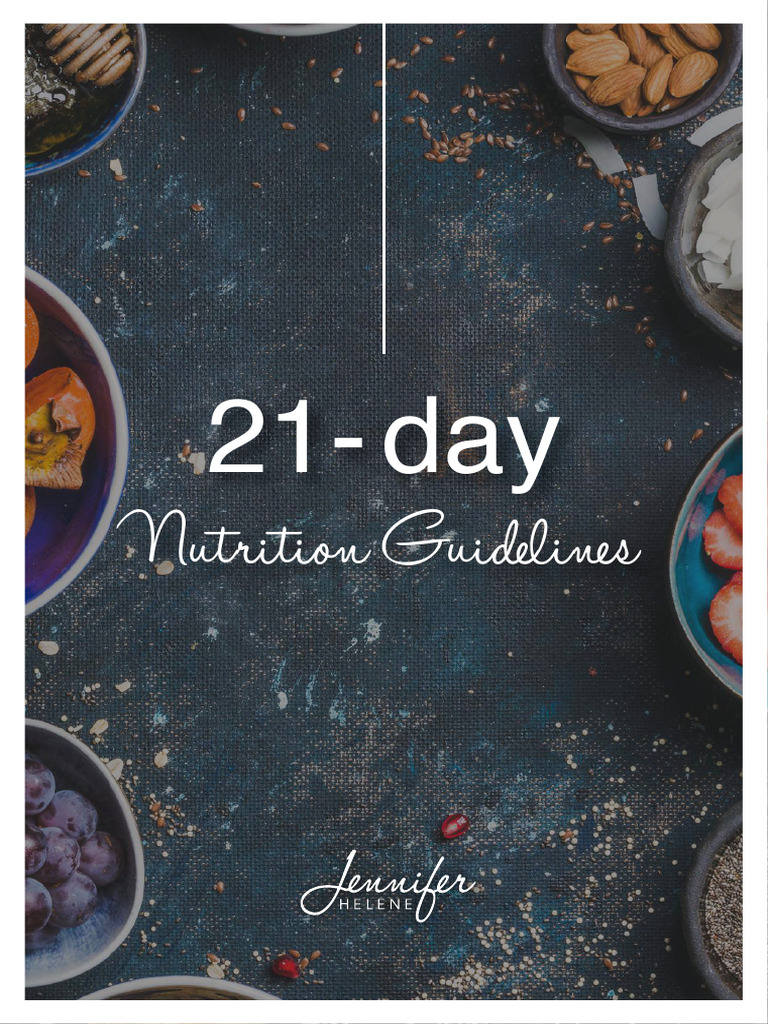 Jennifer Helene - 21 Days To LightBody Course | PDF | Salad | Pesto