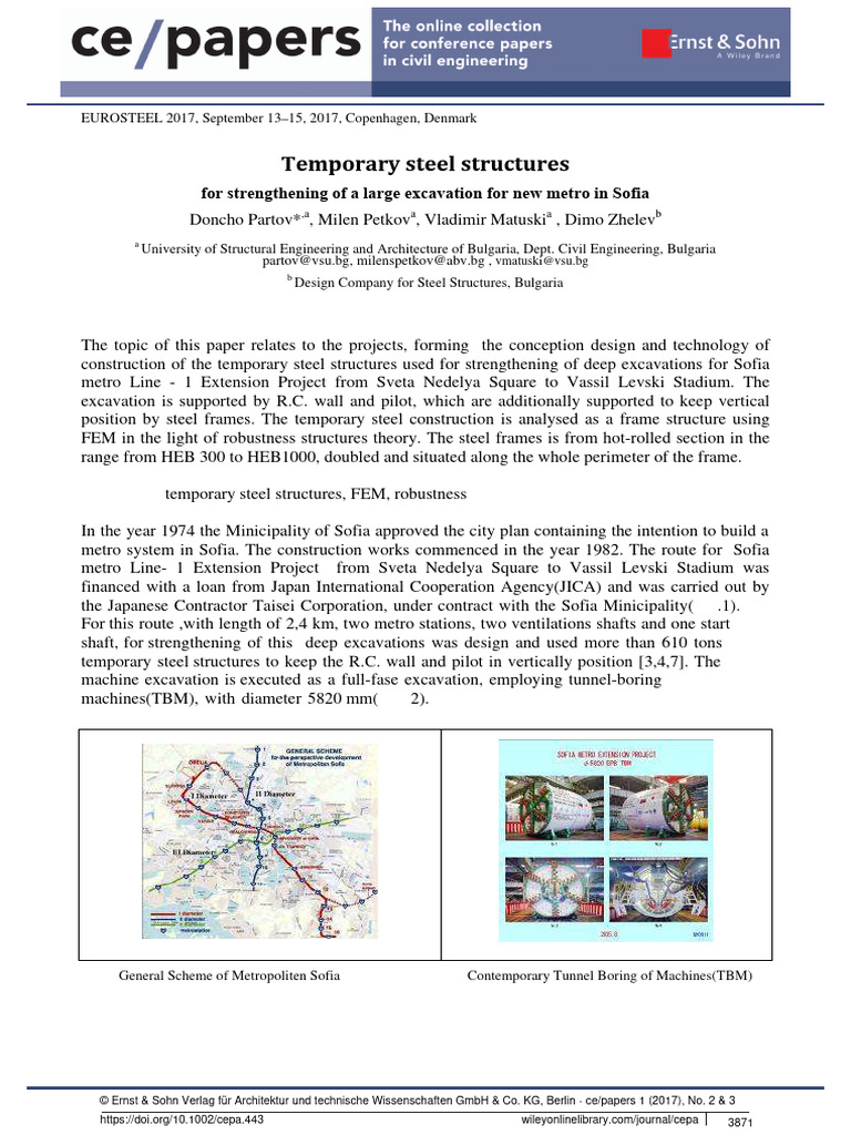 14 04 Temporary Steel Structures For STR | PDF | Deformation ...