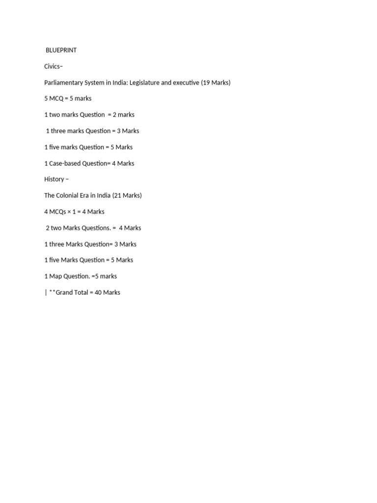 Blueprint | PDF