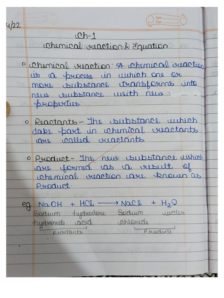 Chemistry Ch-1 Notes | PDF