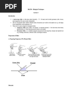 Permanent Slide Preparation Guide | PDF | Histology | Fixation (Histology)