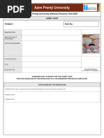 JCQ Exam Room Incident Log Template | PDF