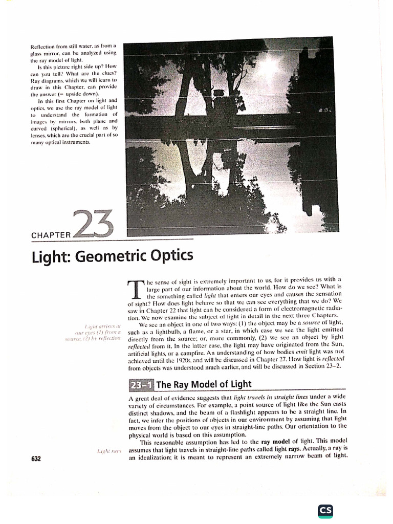 Module 5. Geometric Optics | PDF