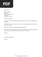30-Day Past Due Letter
