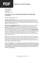 Apartment Format New | PDF | Renting