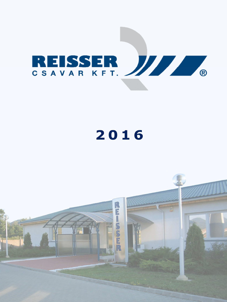 Reisser CATALOGOS 2016 | PDF