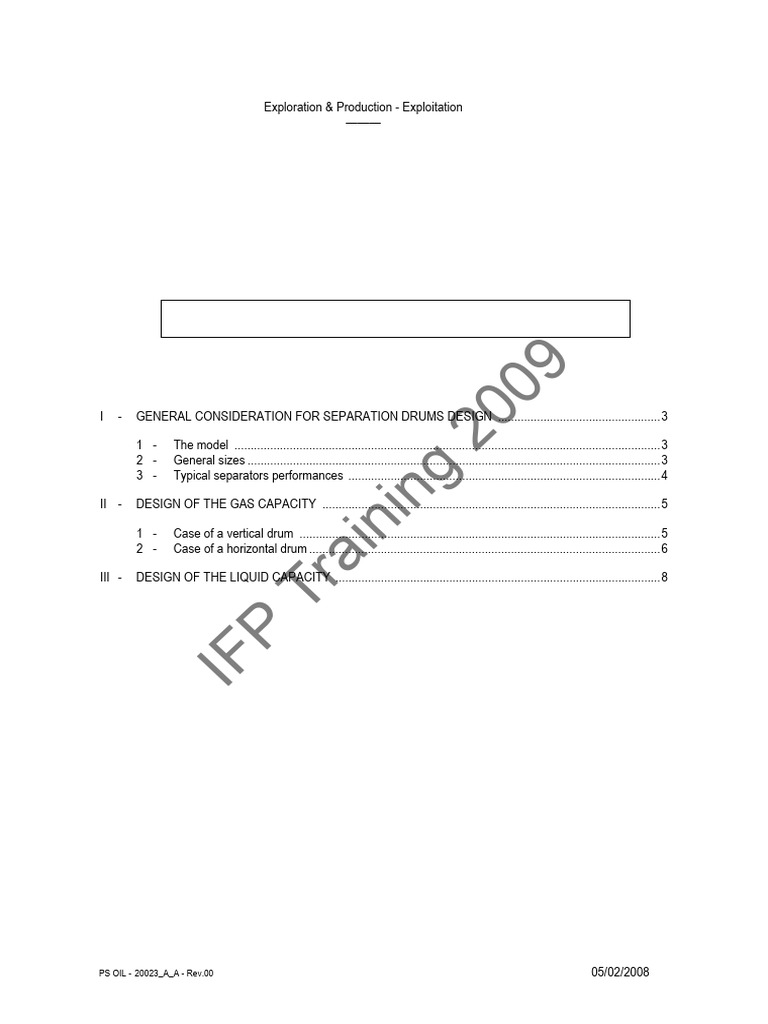 Oil & Gas Separator Design Guide | PDF | Drop (Liquid) | Liquids