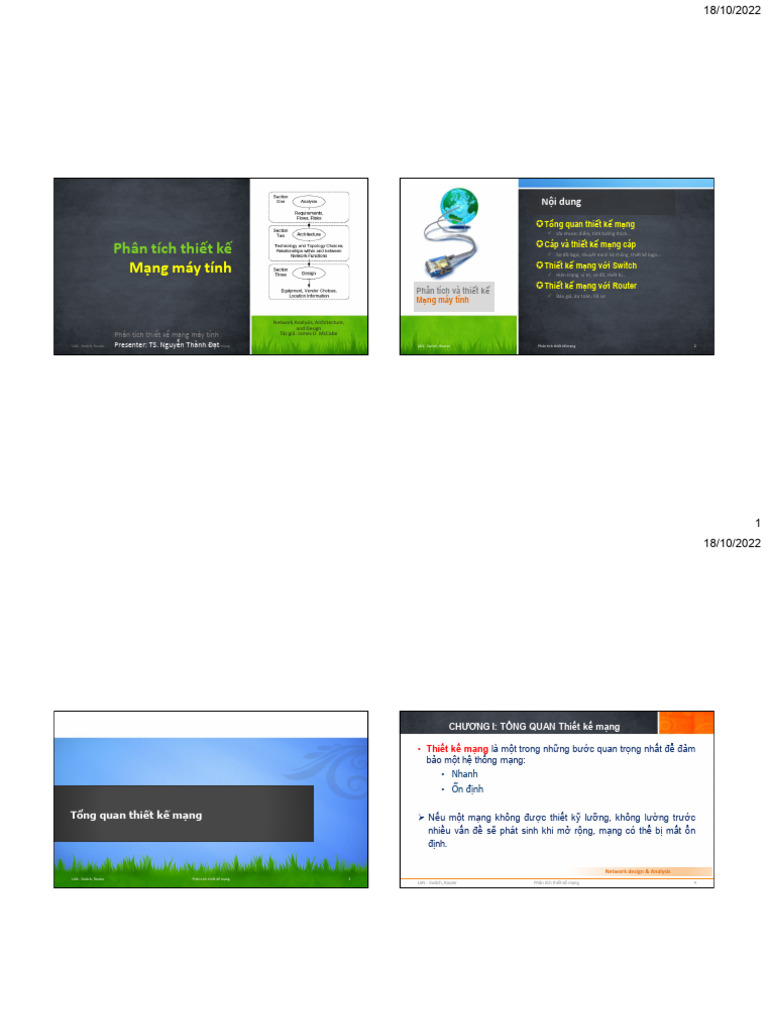 2. PTTKM LAN Switch Router - Internet -Ntdat-Full 191slides Vi | PDF