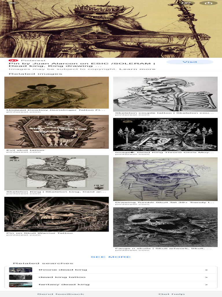 Dead King Tattoo Inspiration on Pinterest | PDF