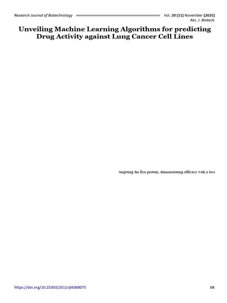 Unveiling Machine Learning Algorithms For Predicting | PDF | Cross ...