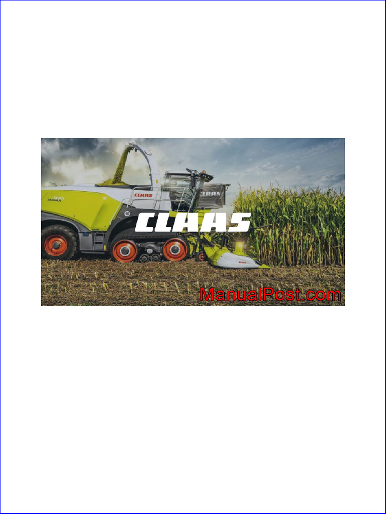 Claas Agricultural PDF de German Updated 06 2022 Full Models Manuals ...
