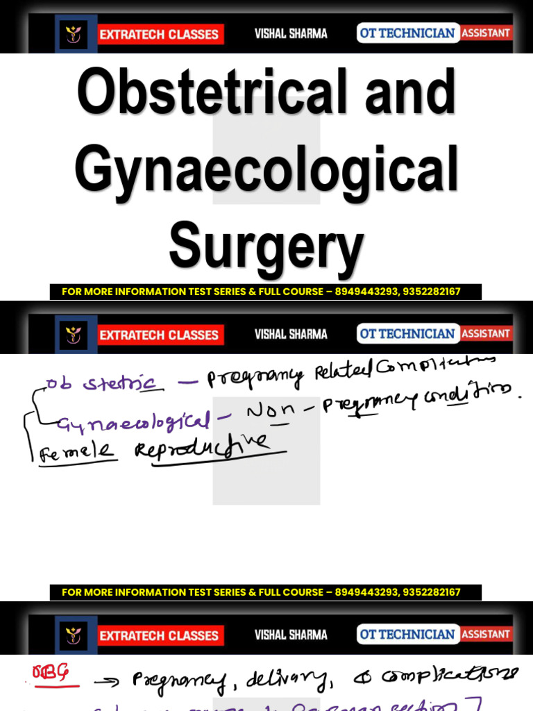 Obstetrical and Gynaecological Surgery 61272920 2025 12-12-06 51 | PDF