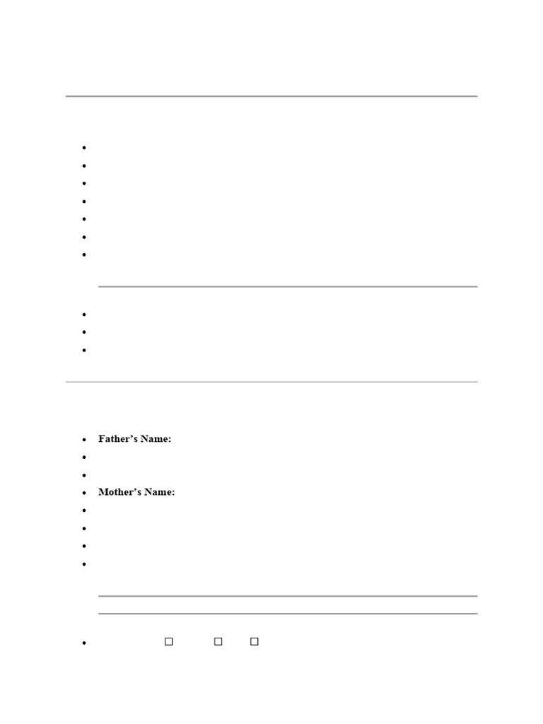 Background Information Format | PDF