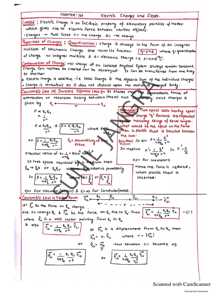 Complete Physics in 35 page | PDF