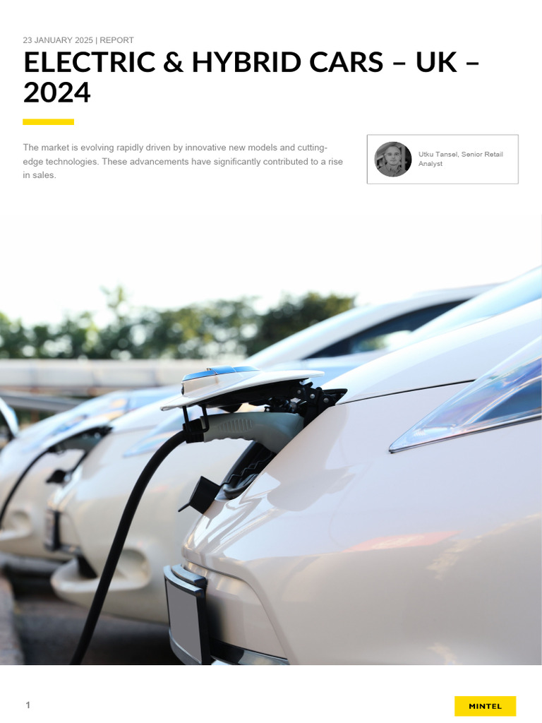 UK Electric & Hybrid Car Market 2024 | PDF | Electric Vehicle ...