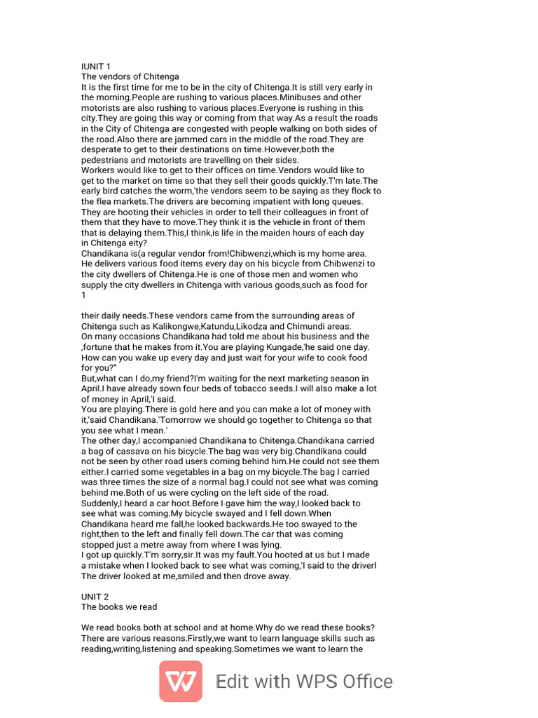 grade 6 reading part A | PDF