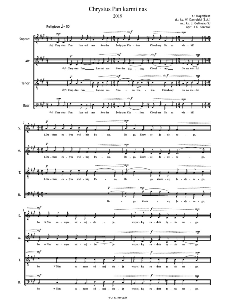 Chrystus Pan Karmi Nas (1) | PDF