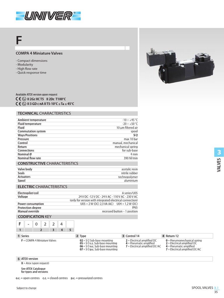 F_en_c321 Univer Compa 4 | PDF | Valve | Gas Technologies