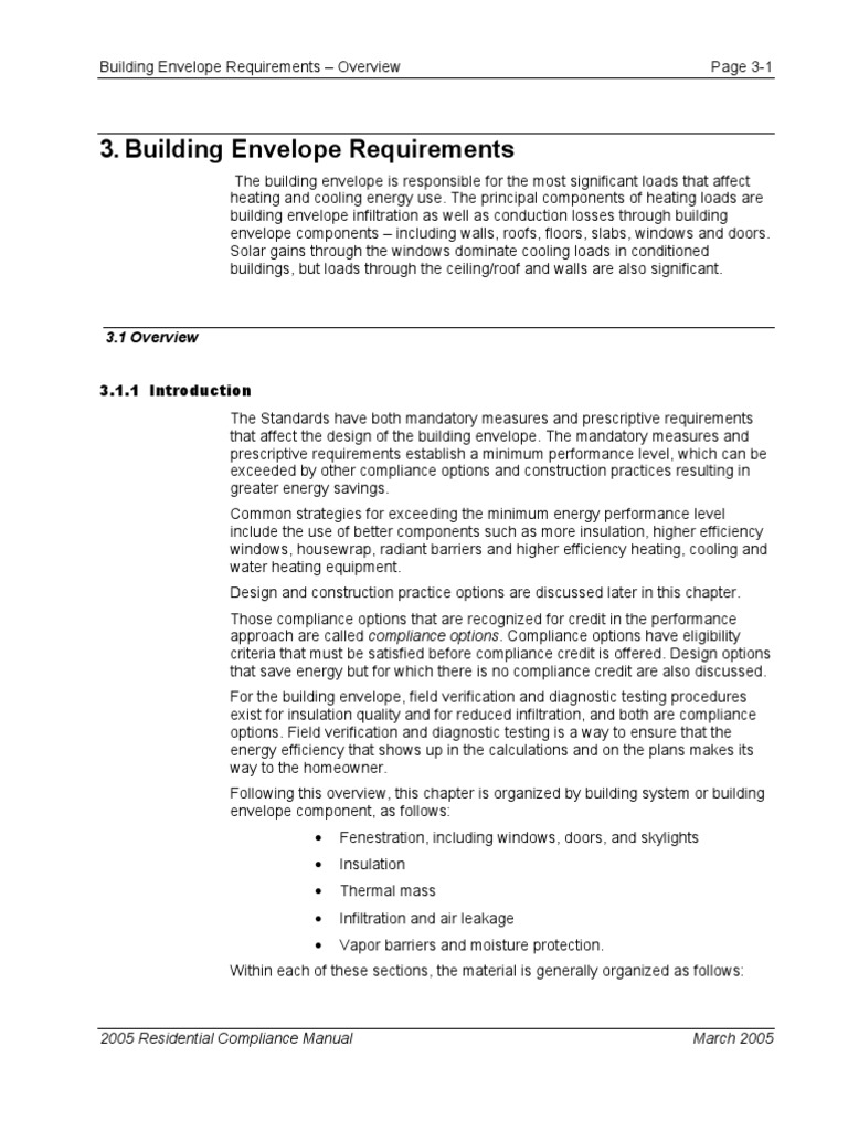 3 Building Envelope | PDF | Window | Building Insulation