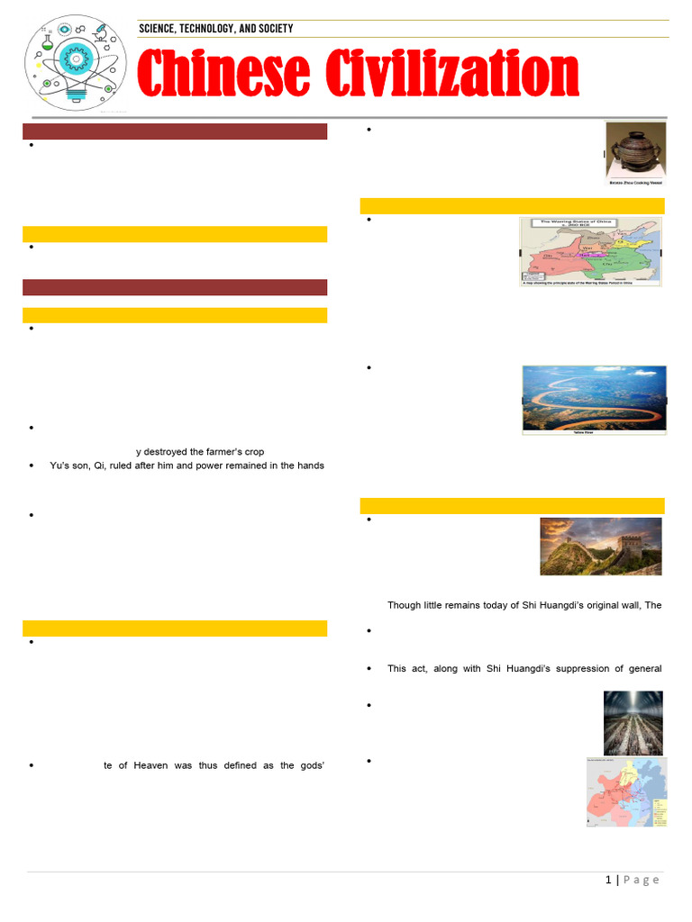 Overview of Chinese Civilization History | PDF | China | World Politics