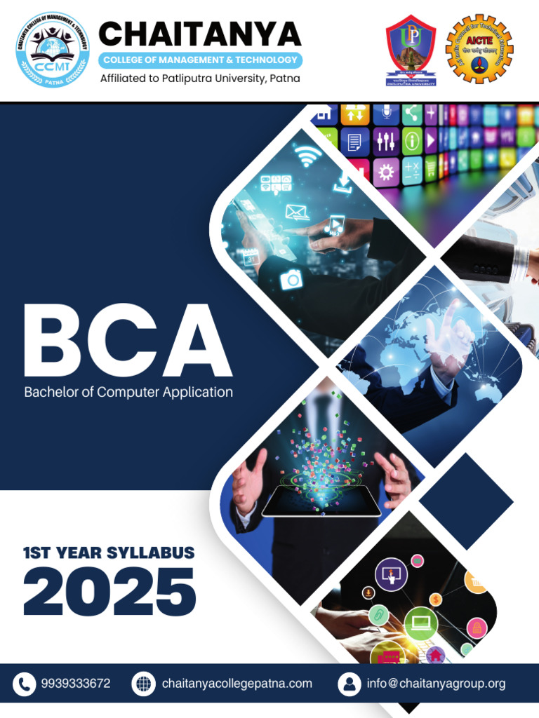 BCA 1st Year Syllabus - Chaitanya College | PDF