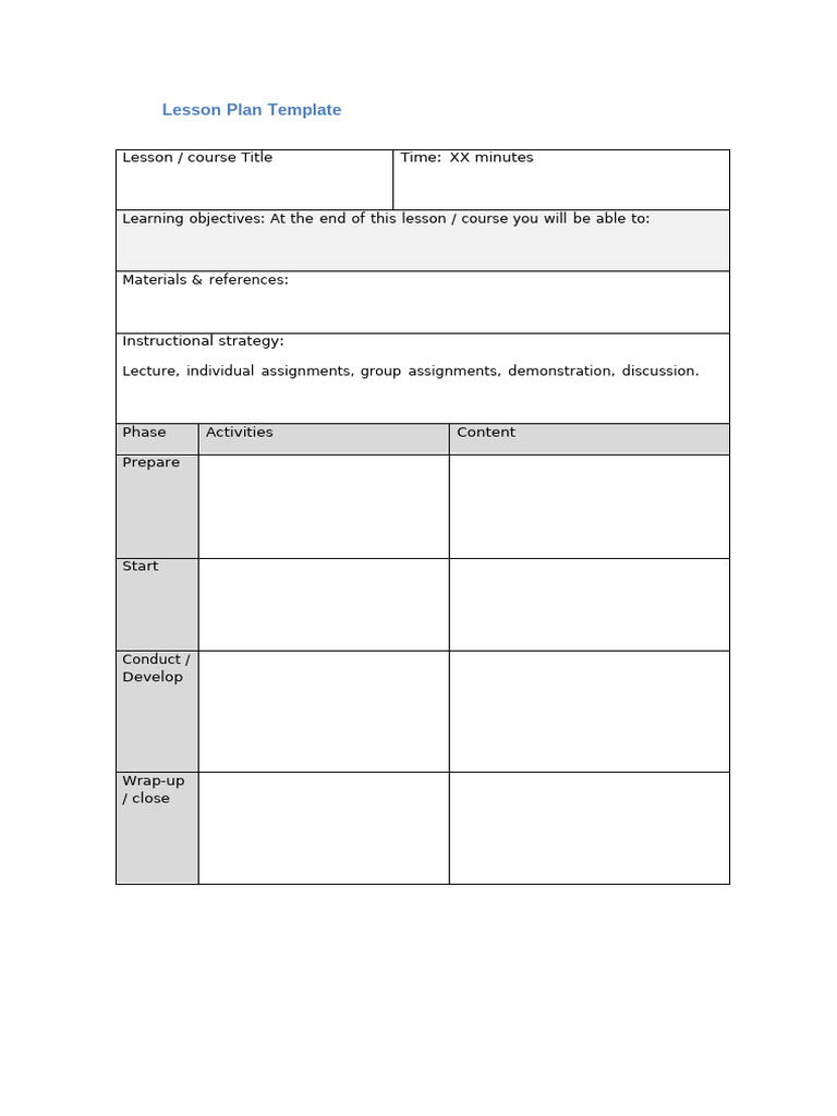 Fiche Technique Formation | PDF