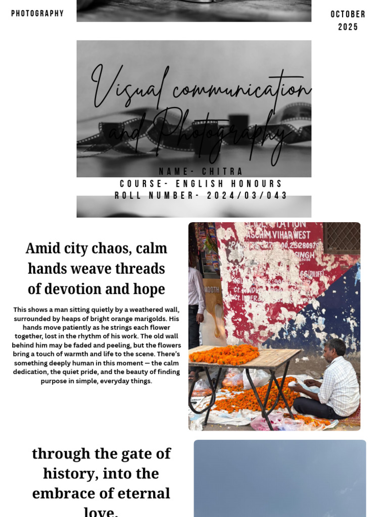 Visual communication and photography | PDF