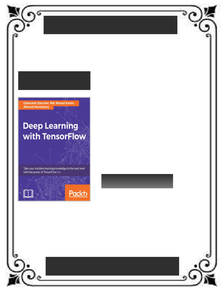 Deep Learning with TensorFlow Explore neural networks with Python 1st Edition Zaccone ebook ...
