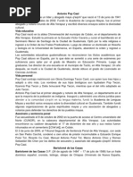Mapa y aldeas de Chajul, Quiché | PDF