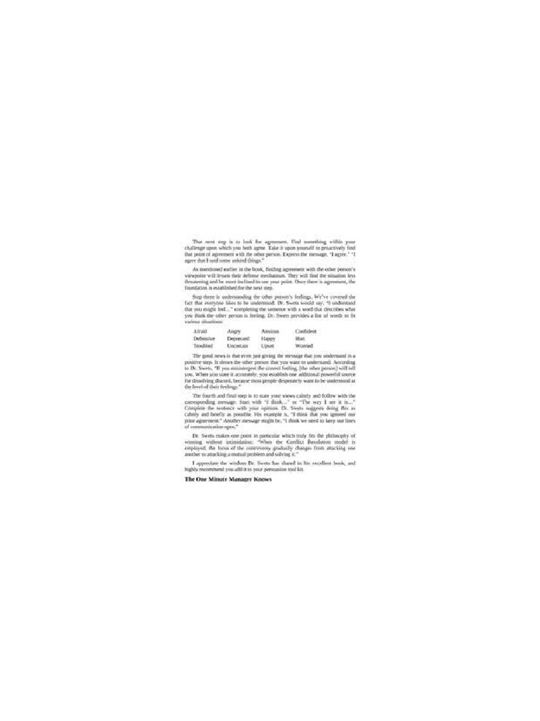 The Art of Persuasion: Winning Without | PDF