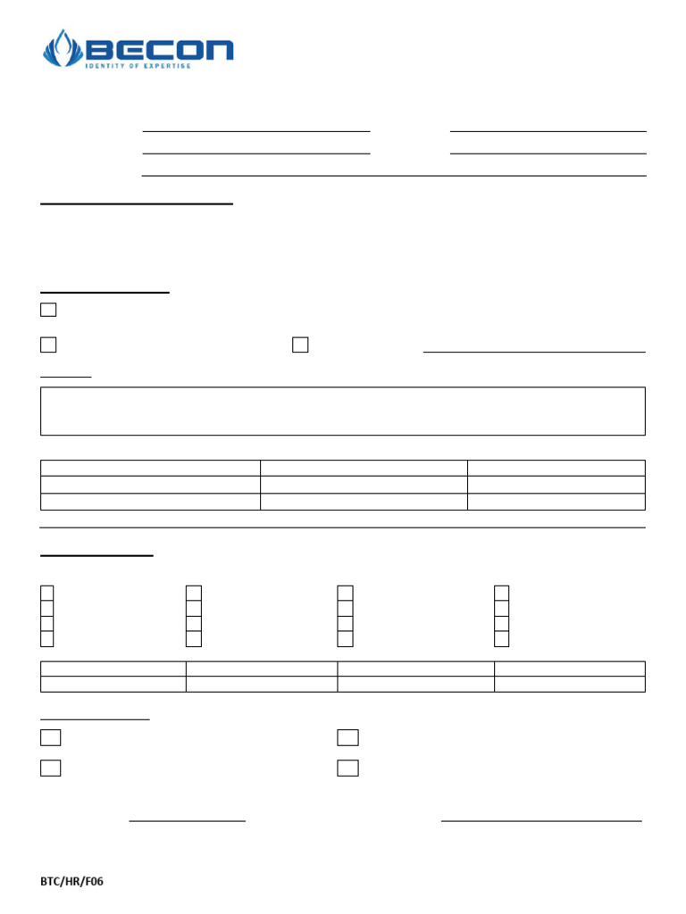 Employee Departure Checklist Template | PDF