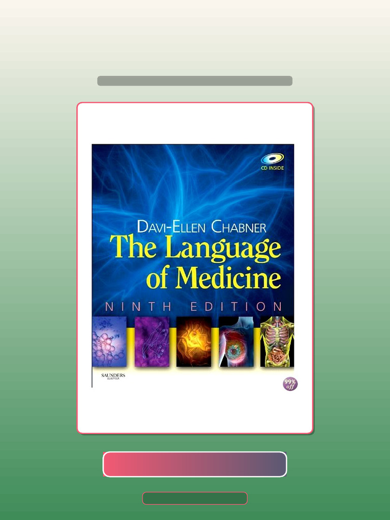 Test Bank for the Language of Medicine 9th Edition by Chabner eBook and ...