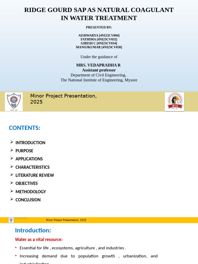 Minor Project Original 2 | PDF | Water Treatment | Sewage Treatment