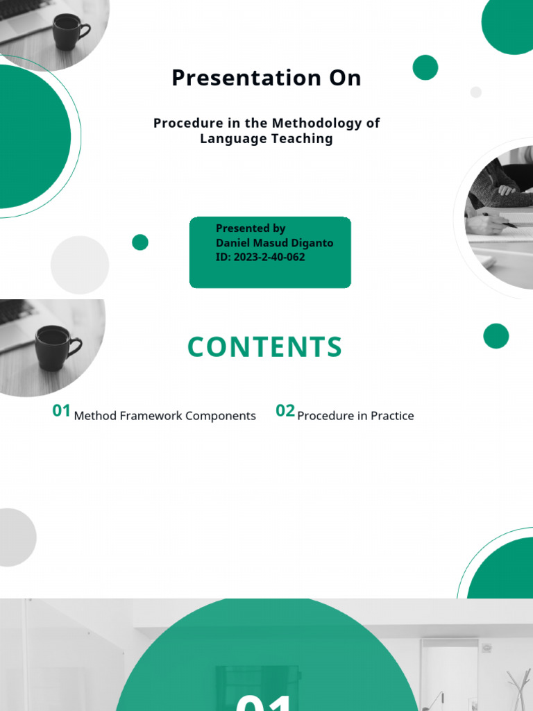Procedure in The Methodology of Language Teaching | PDF | Language ...