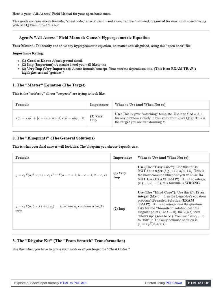Hyper Geometric 2 | PDF | Discrete Mathematics | Mathematical Objects